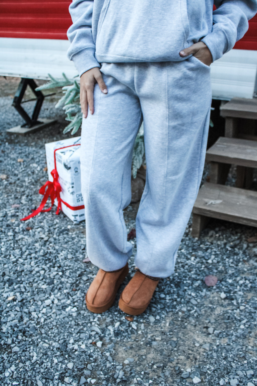 Holiday Season Standard Pants • Heather Grey – The Dirt Road (TDR)
