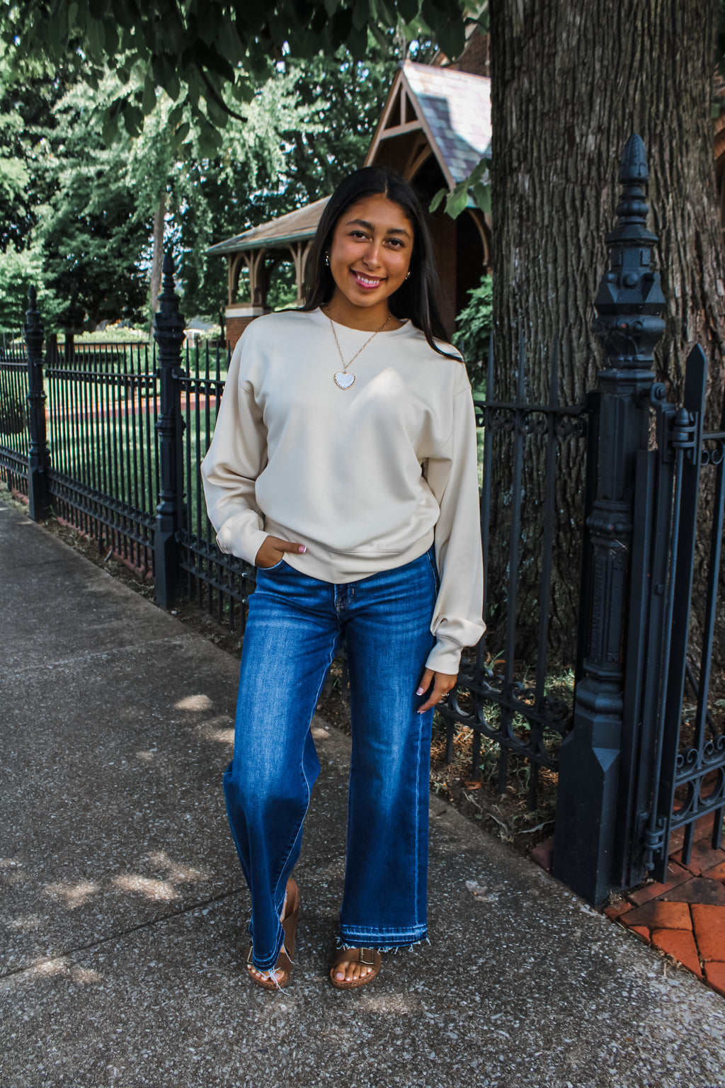 All Time Favorite • cream pullover – The Dirt Road (TDR)